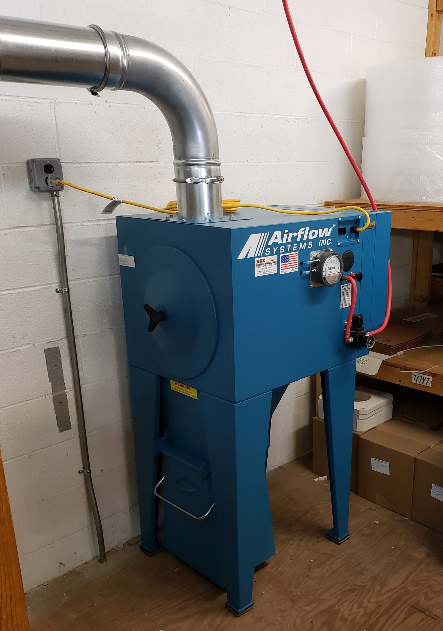 Dust Collector - Grinding Dust - Effective Controls East, Inc.